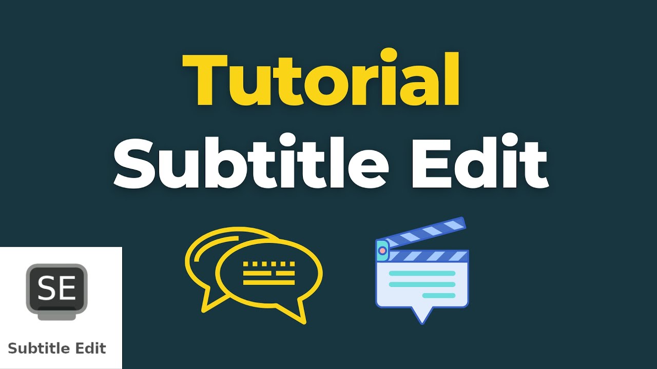 Tutorial Del Programa Subtitle Edit En Español Youtube