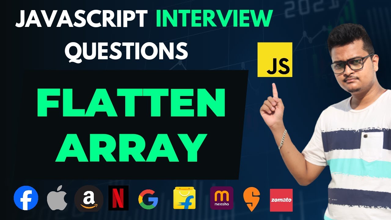 How To Flatten An Array In Javascript Frontend Interview Questions