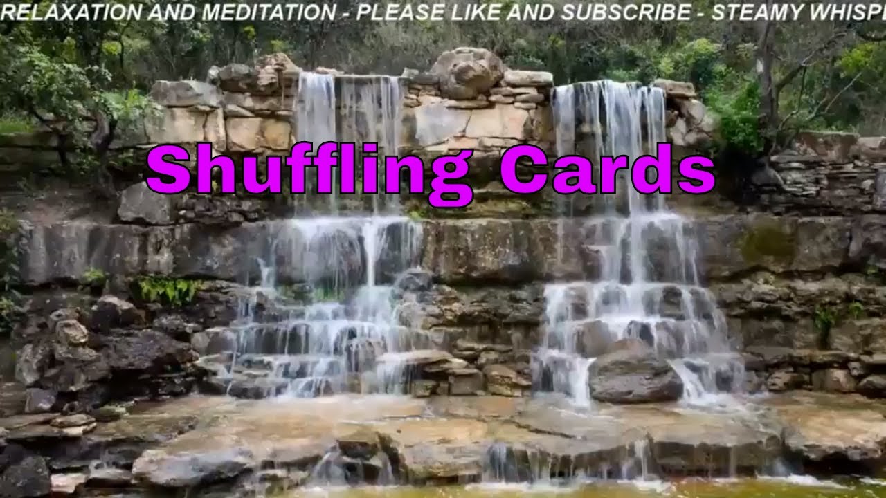 Asmr Shuffling Cards Youtube