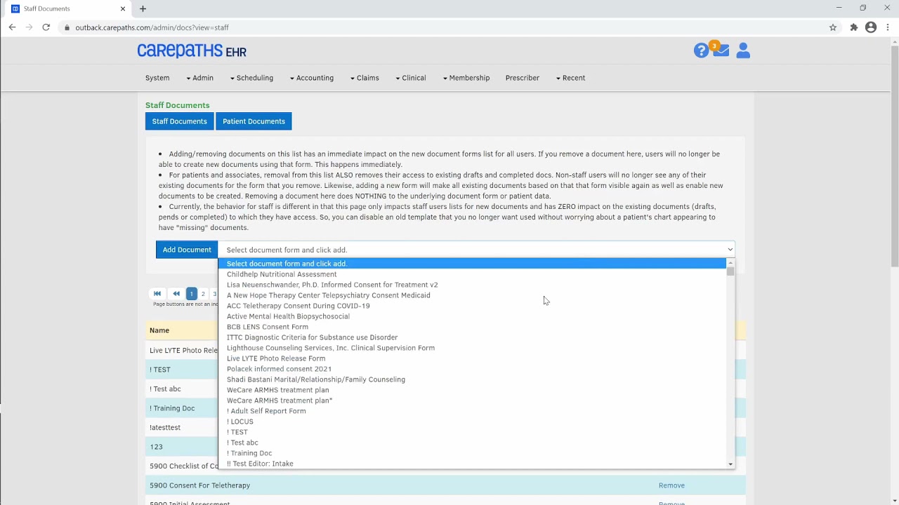 Add Documents Tutorial Youtube