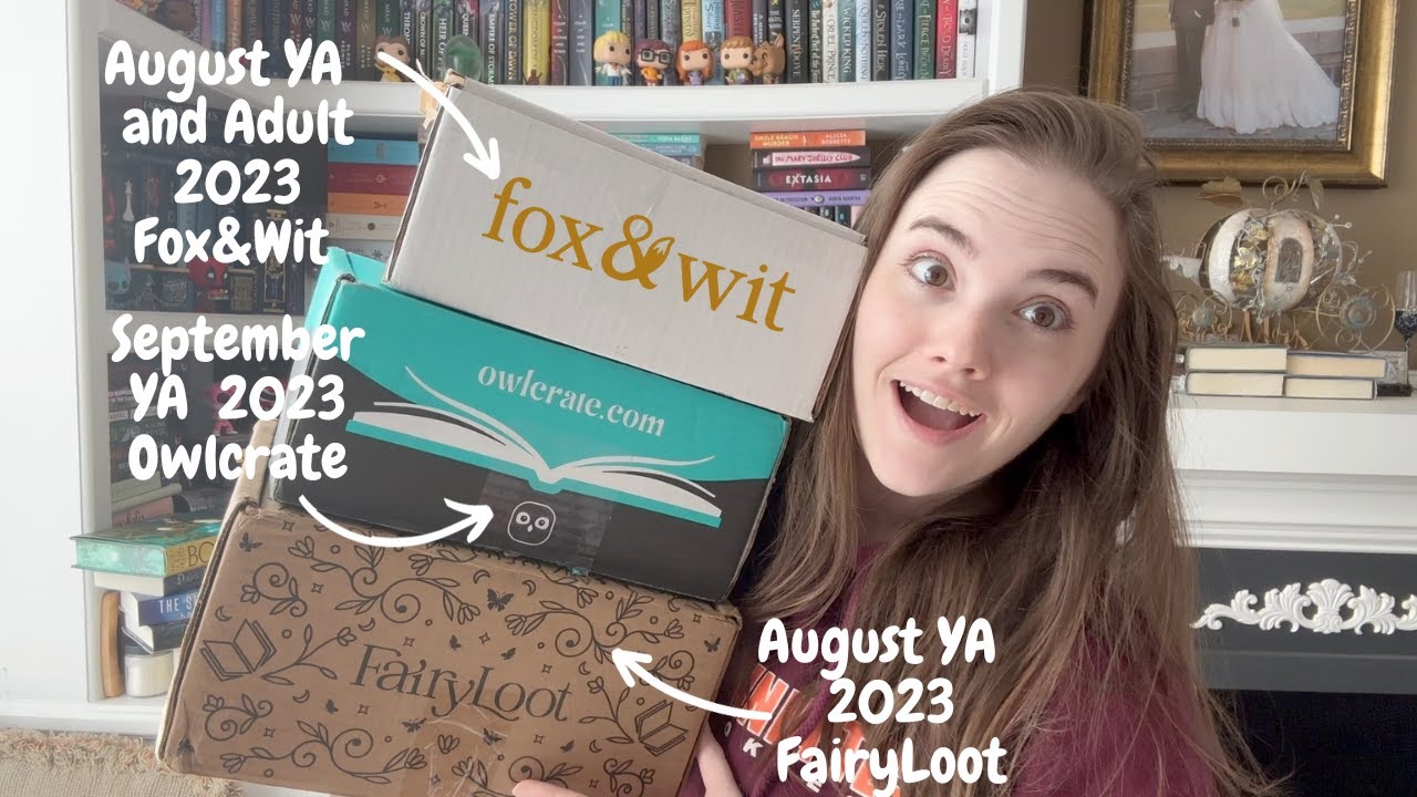 Big Book Box Unboxing August Fairyloot September Owlcrate And August