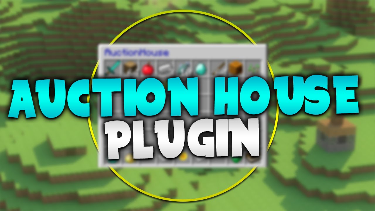 Auction House Minecraft Plugin Tutorial Youtube