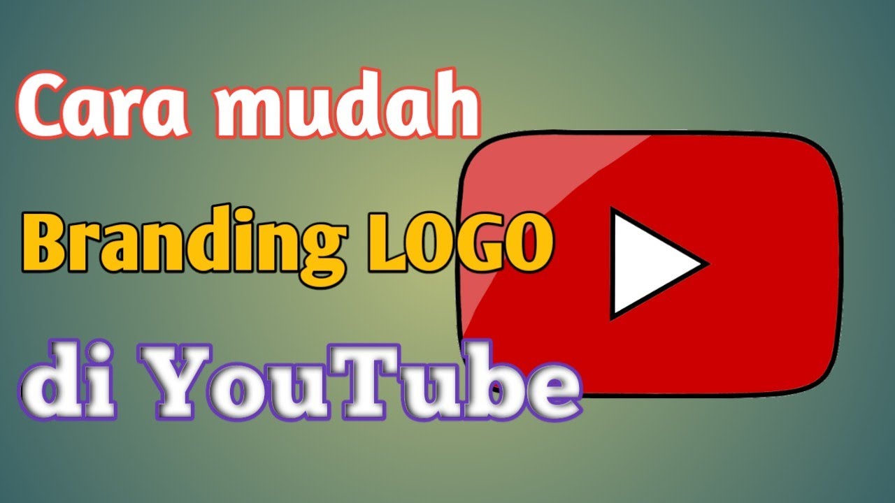 Cara Mudah Branding Logo 2022 Youtube