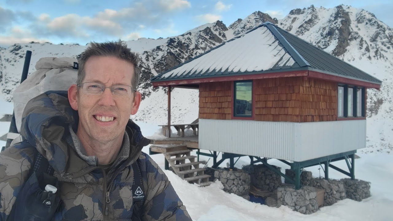 Winter Camping In Remote Survival Cabin Youtube