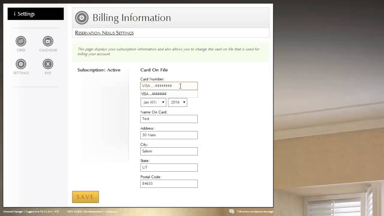 How To Update Your Billing Information Youtube