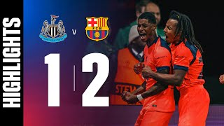 Highlights Newcastle 1 Vs 2 Fc Barcelona Uefa Champions League Fc ...