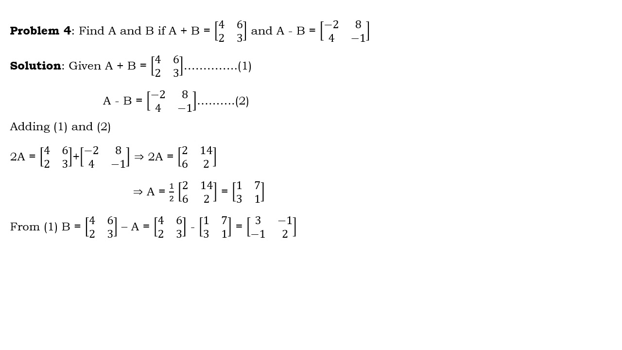 Polytechnic Engineering Mathematics Ii Matrix Part 3 Youtube