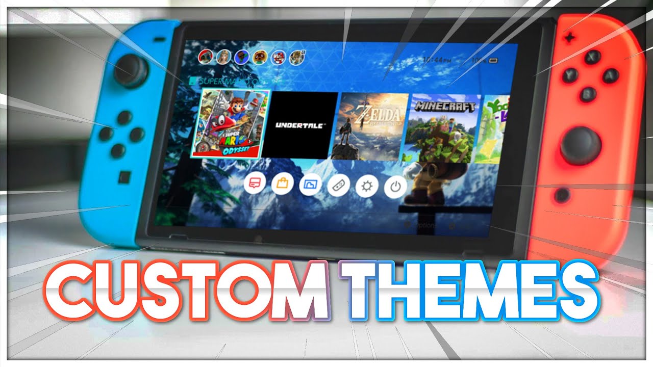 Installer Des Custom Thèmes Sur Nintendo Switch Youtube