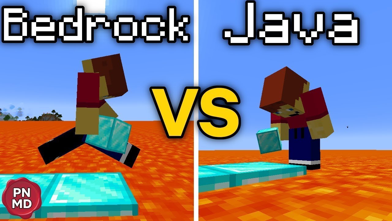 Minecraft Java Vs Bedrock 30 Differences Youtube