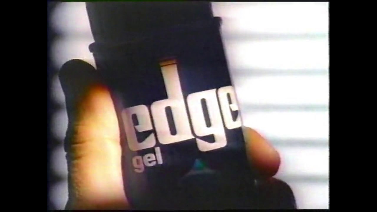 Edge Shaving Gel Television Commercial 1991 Youtube