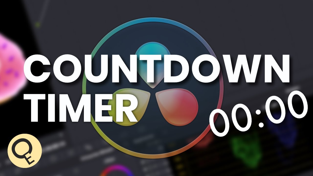 How To Create A Countdown Timer Macro In Davinci Resolve 16 Youtube
