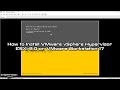 Part 6 How To Install Vmware Vsphere Hypervisor Esxi 8 0 3 Ova File On ...