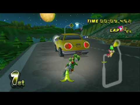 Mario Kart Wii Yoshi Standard Bike M Youtube