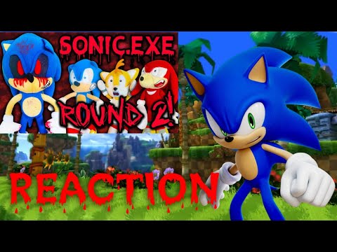 He Returns Sonic Reacts Sonic Exe Round 2 Sonic And Friends