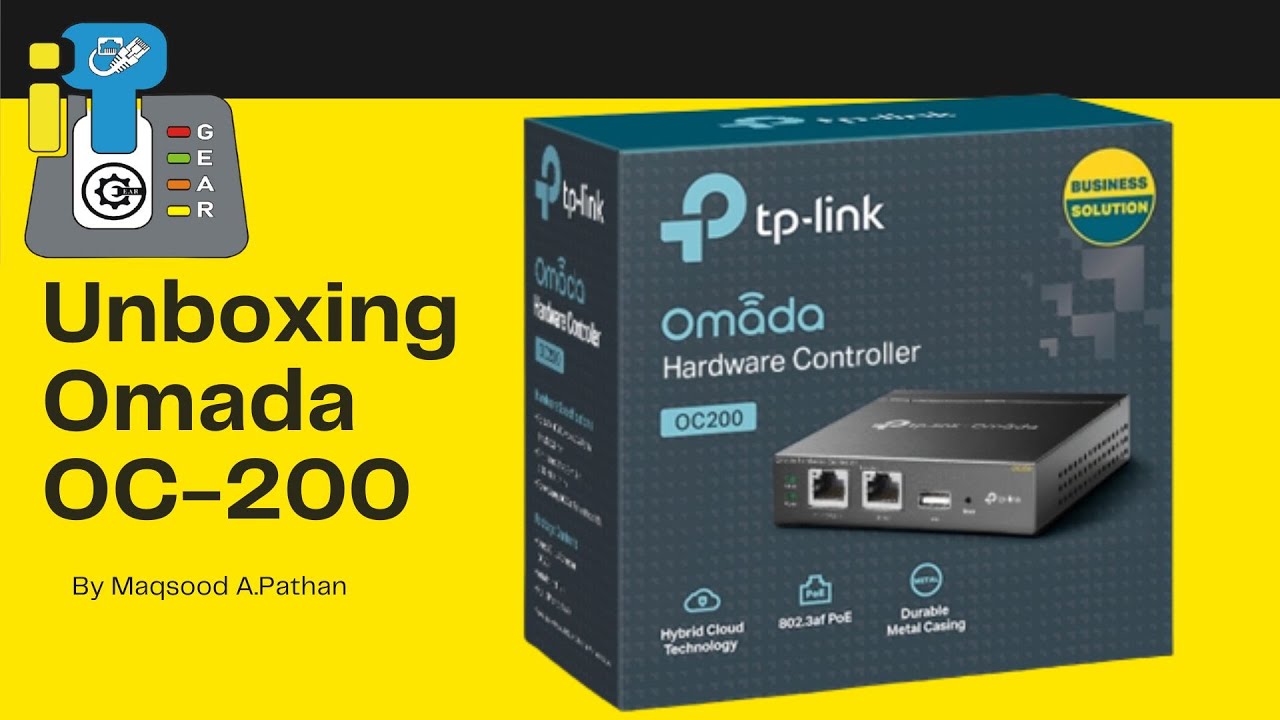 Unboxing Tp Link Omada Oc 200 Youtube
