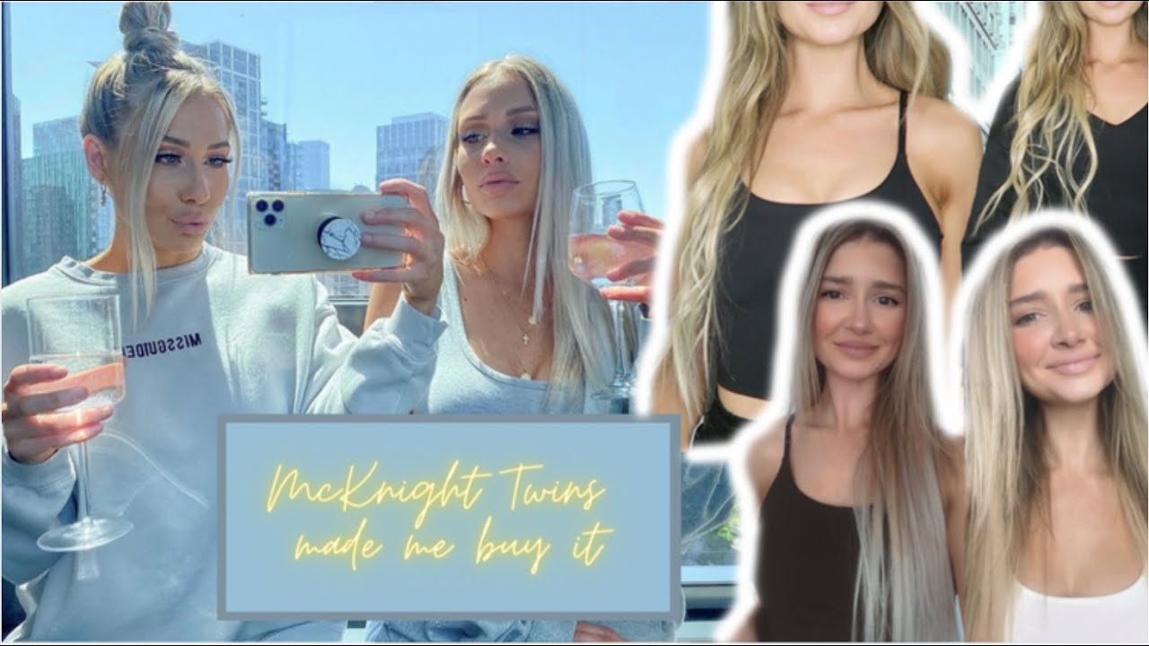 Mcknight Twins Made Me Buy It Ll Try On Haul Youtube