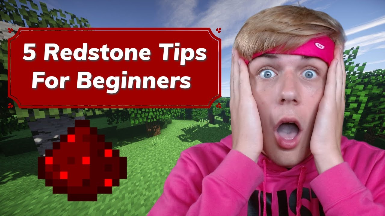 5 Redstone Tips For Beginners Youtube
