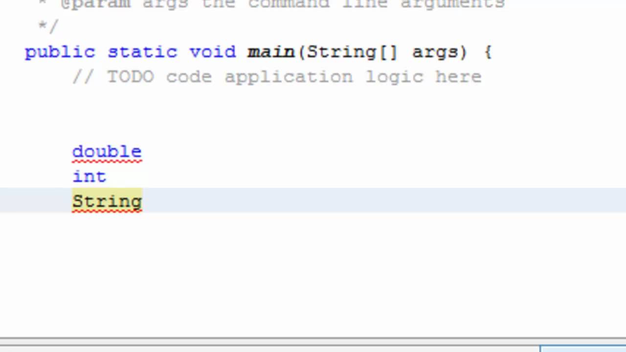 Variable Declaration And Initialization In Java