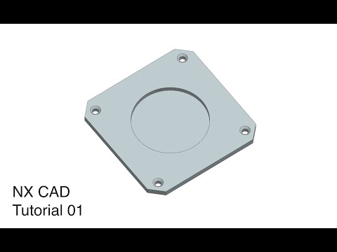 Nx Cad Tutorial 01 Youtube