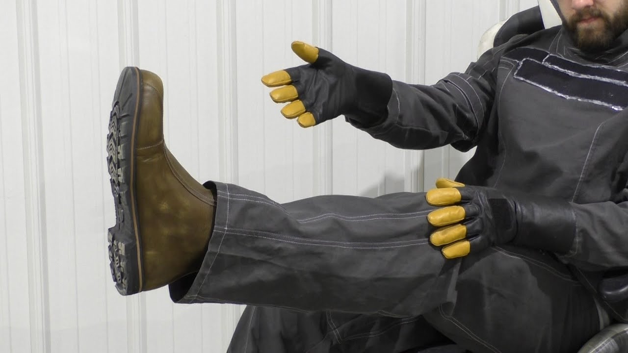 Making A Mandalorian Episode 4 Boots And Gloves Youtube