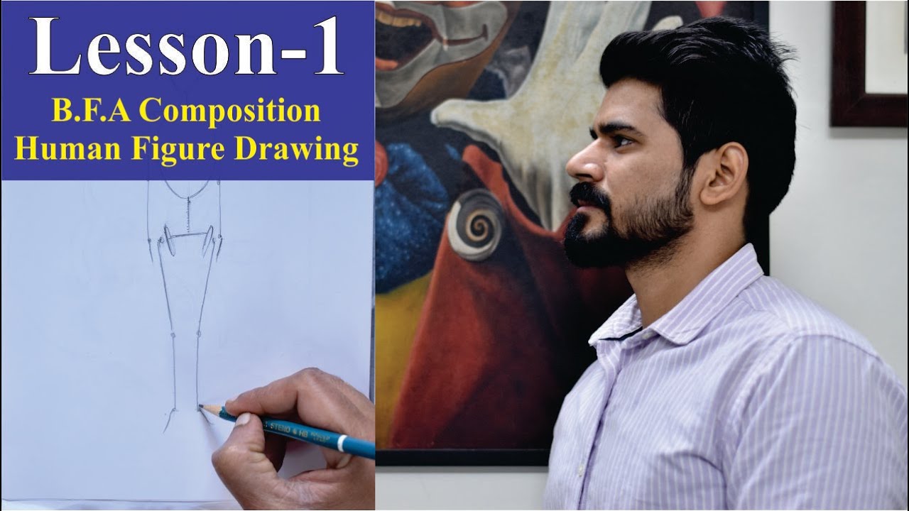 Standing Figure Drawing Lesson 1 Youtube