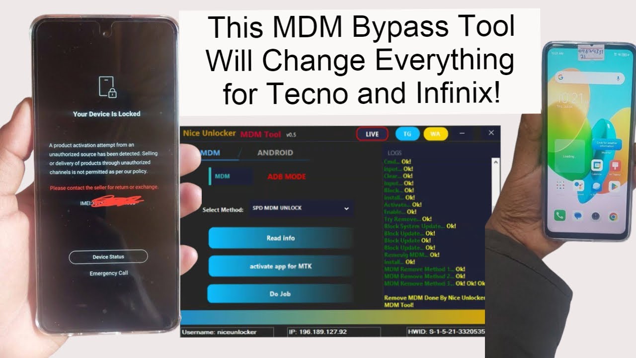 This Mdm Bypass Tool Will Change Everything For Tecno And Infinix