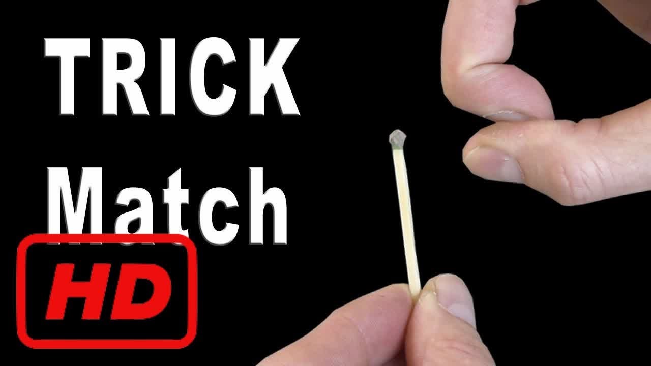 Light A Match With Your Finger Or Thumb Nail Youtube