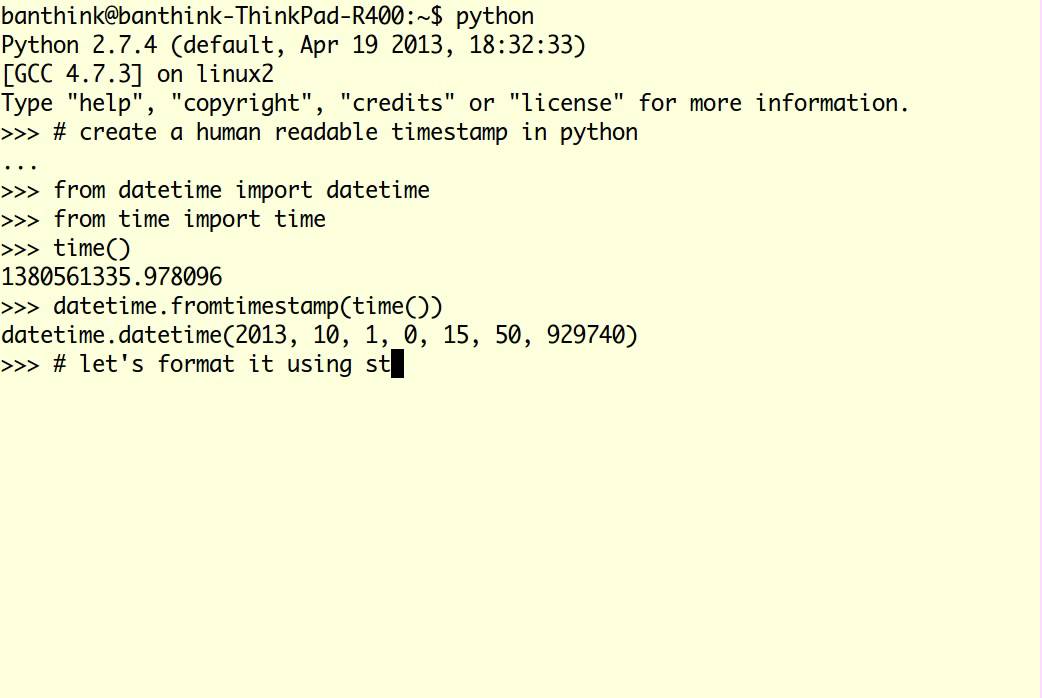 Python Tutorial Human Readable Timestamp Youtube