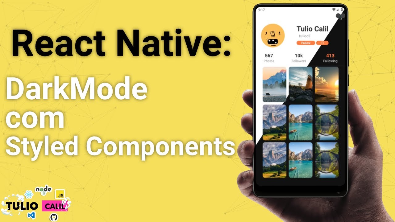 React Native ôüø å Dark Mode Tutorial Youtube
