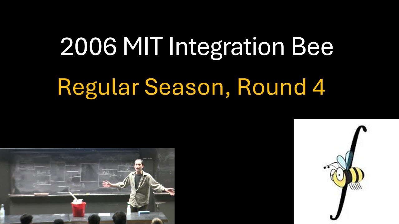 2006 Mit Integration Bee Regular Season Round 4 Youtube