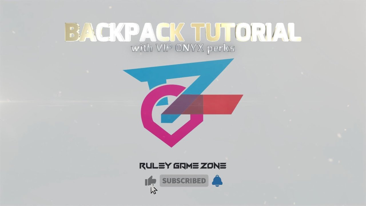 Backpack Tutorial 1 Youtube