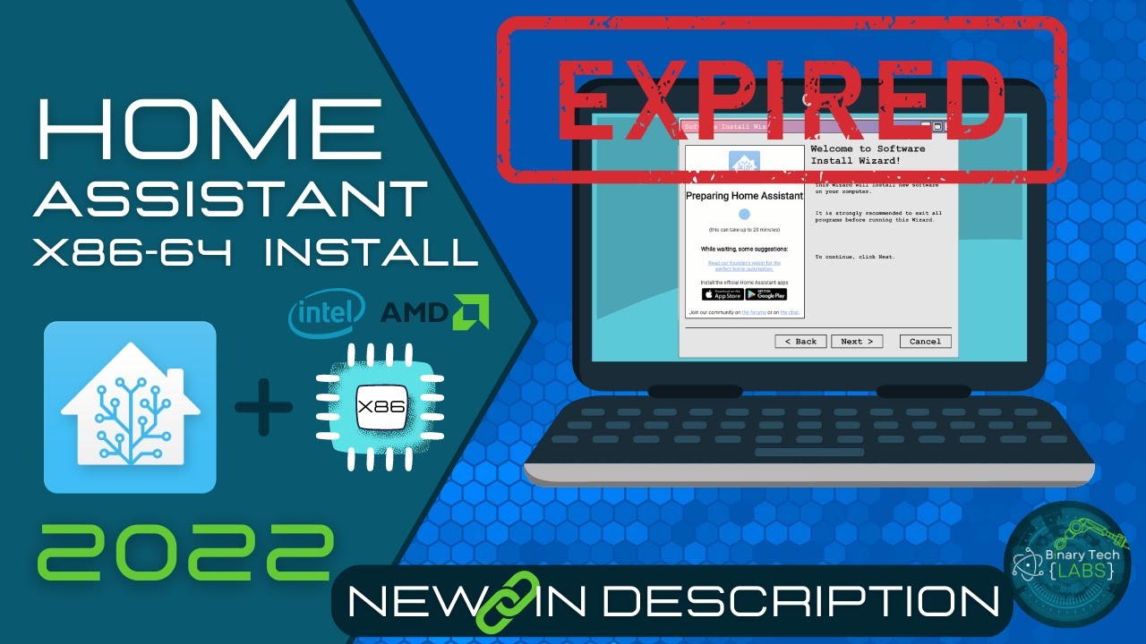 Install Home Assistant On A Laptop Intel Or Amd Using Generic X86
