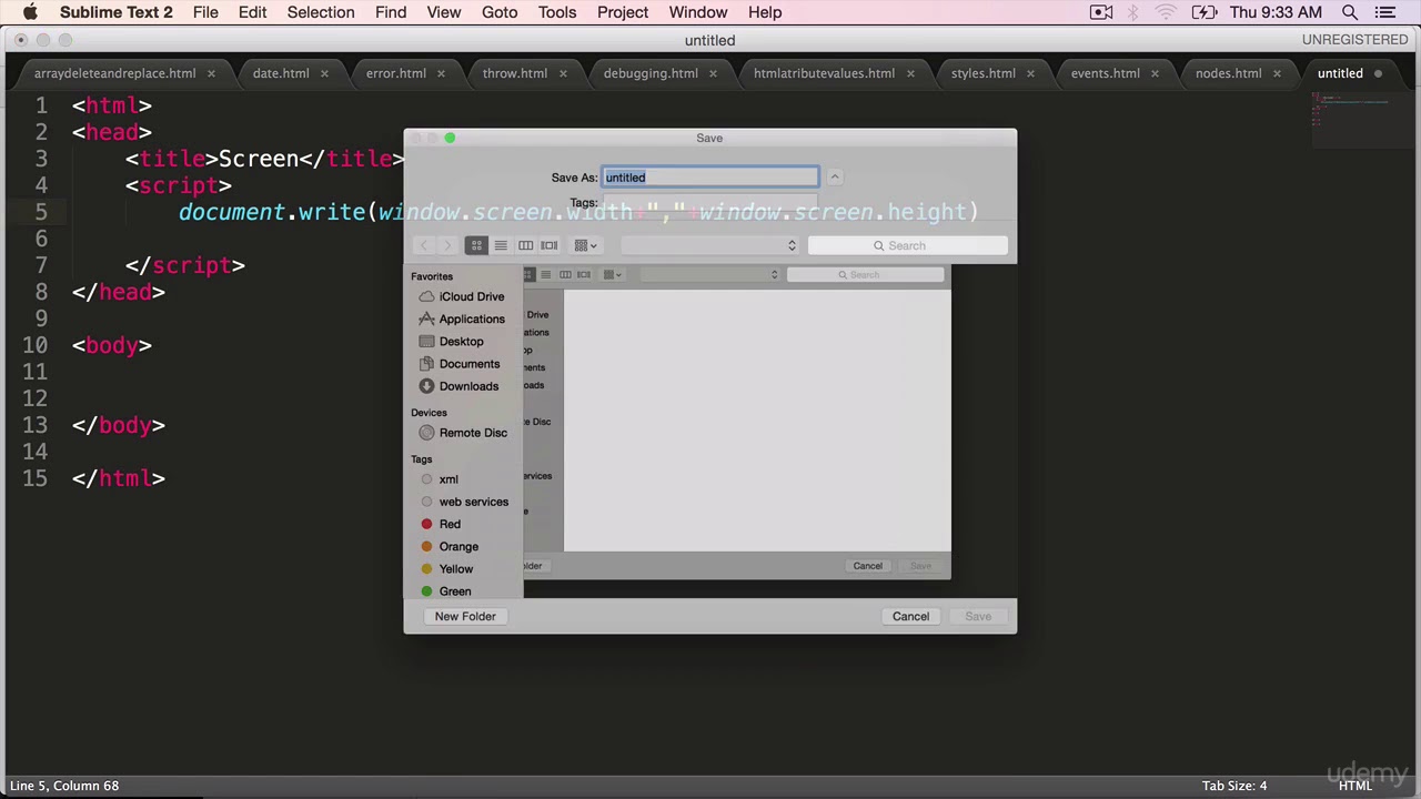 Javascript Windows Screen Object Youtube