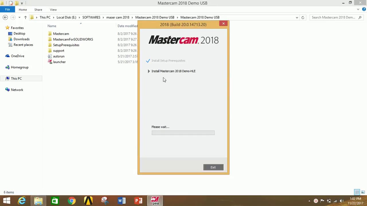 How To Install Mastercam 2018 Youtube