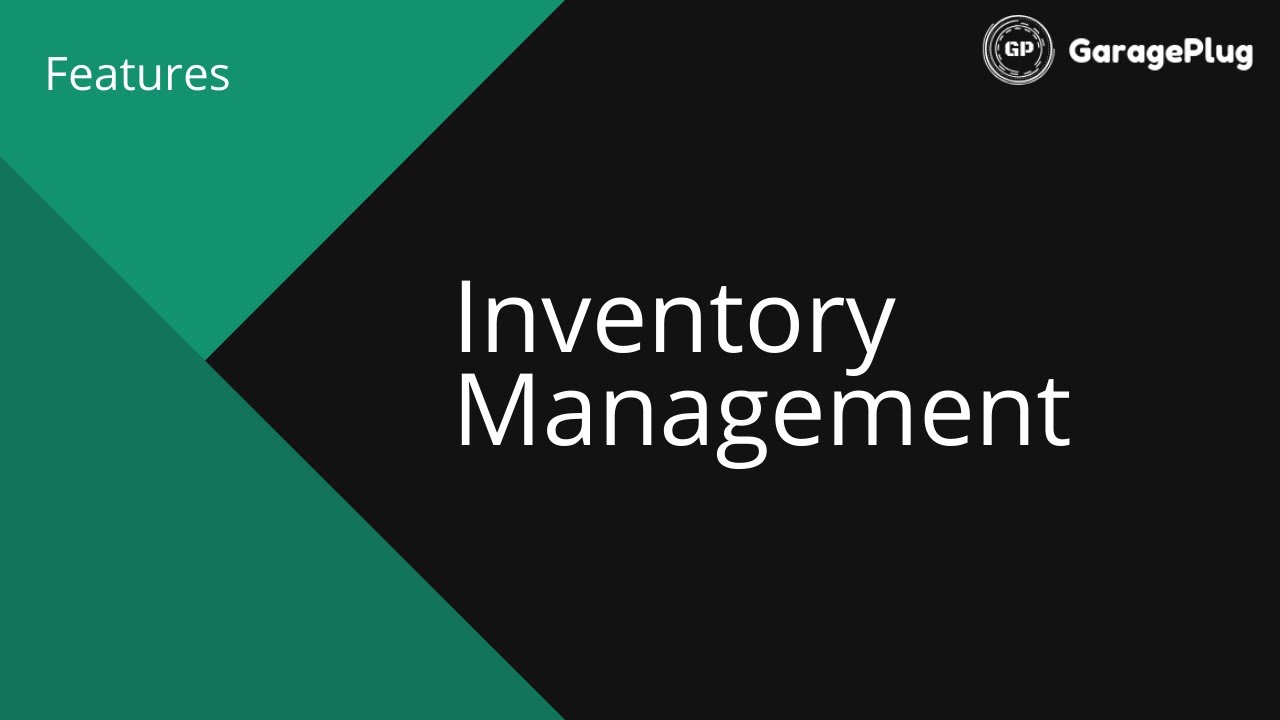 Inventory Module Youtube