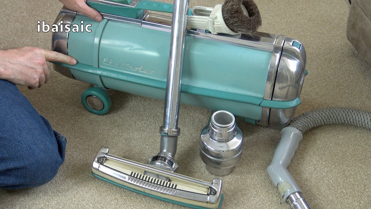 Vintage Electrolux Automatic G American Canister Vacuum Cleaner