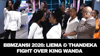Bbmzansi 2026 Liema Thandeka Fight Over King Wanda Liemabbmzansi ...
