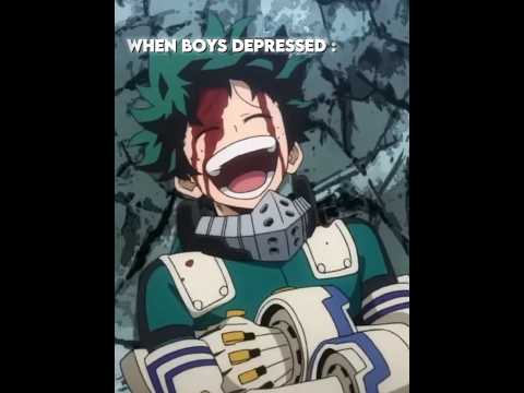 When Anime Girl Depressed Vs When Anime Boy Depressed Shorts Anime