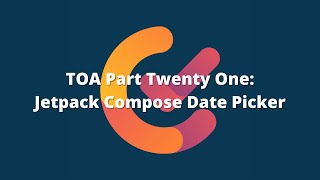 Custom Date Picker Using Material 3 In Jetpack Compose Jetpackcompose