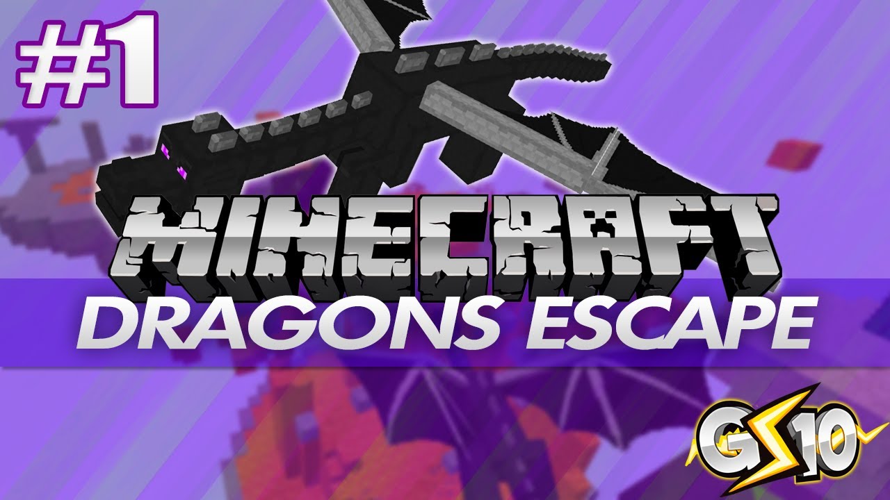 Minecraft Dragon S Escape Mini Game W Graser Friends Game 1 Youtube
