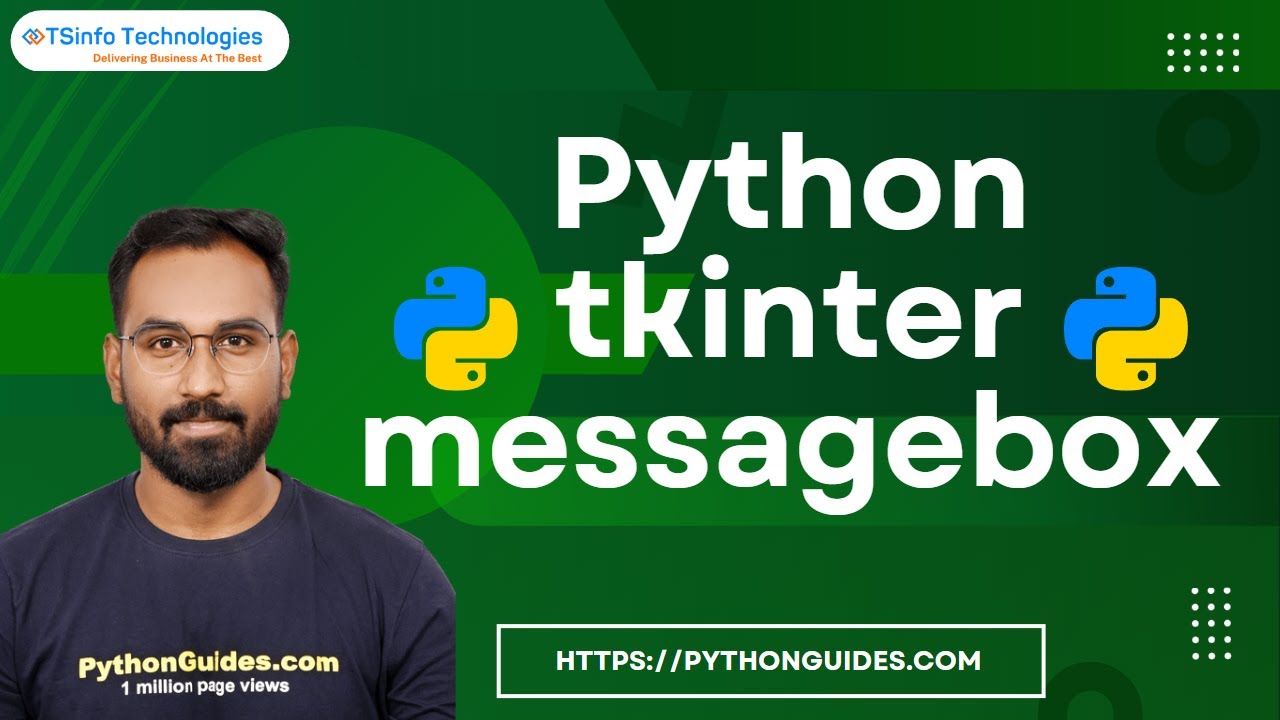 Python Tkinter Messagebox Example Messagebox In Python Tkinter Youtube