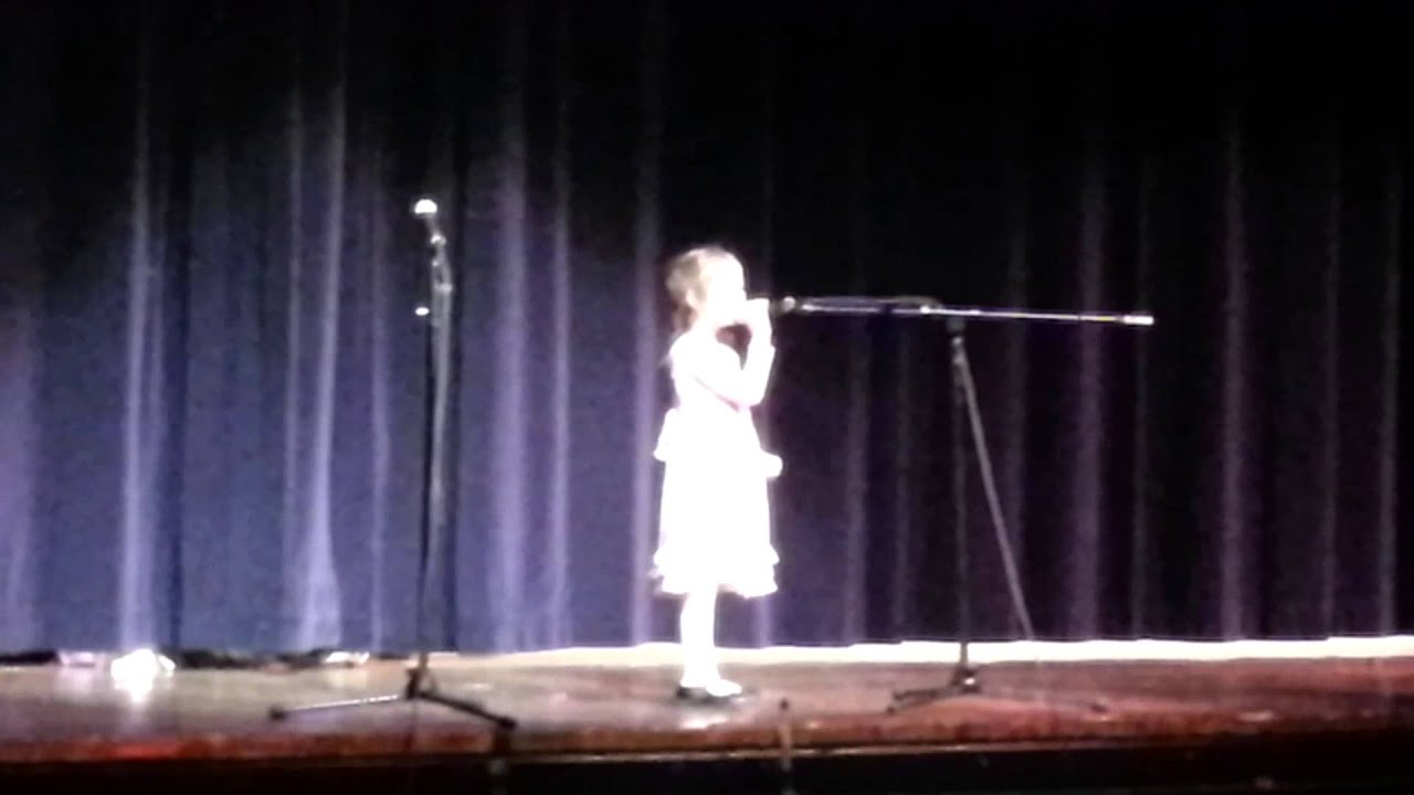 Lily Singing Reflections Youtube
