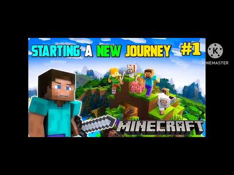 Time To Start New Game Minecraft Gameplay 1 St Video Youtube