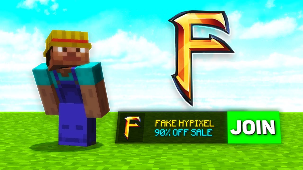 The Fake Hypixel Server Youtube