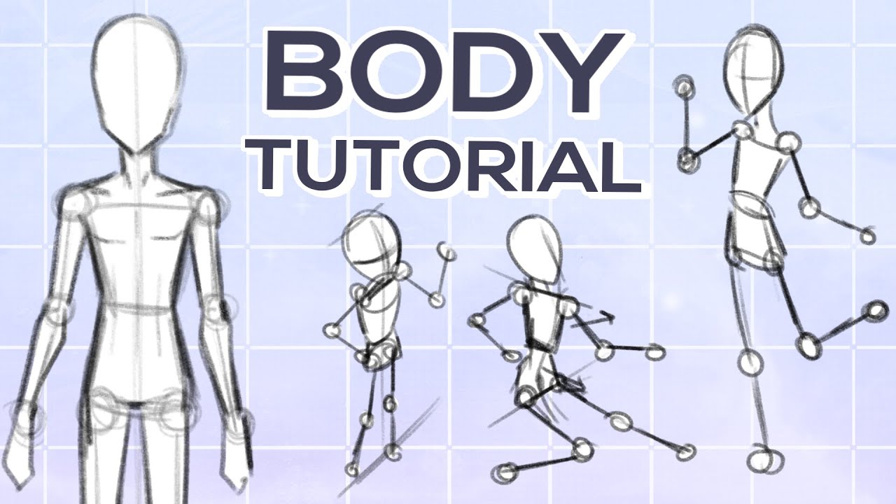 How I Draw Bodies Body Drawing Tutorial Youtube