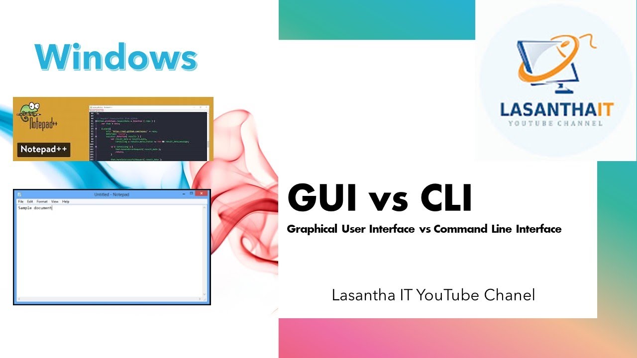 Gui Vs Cli Different Interfaces Youtube