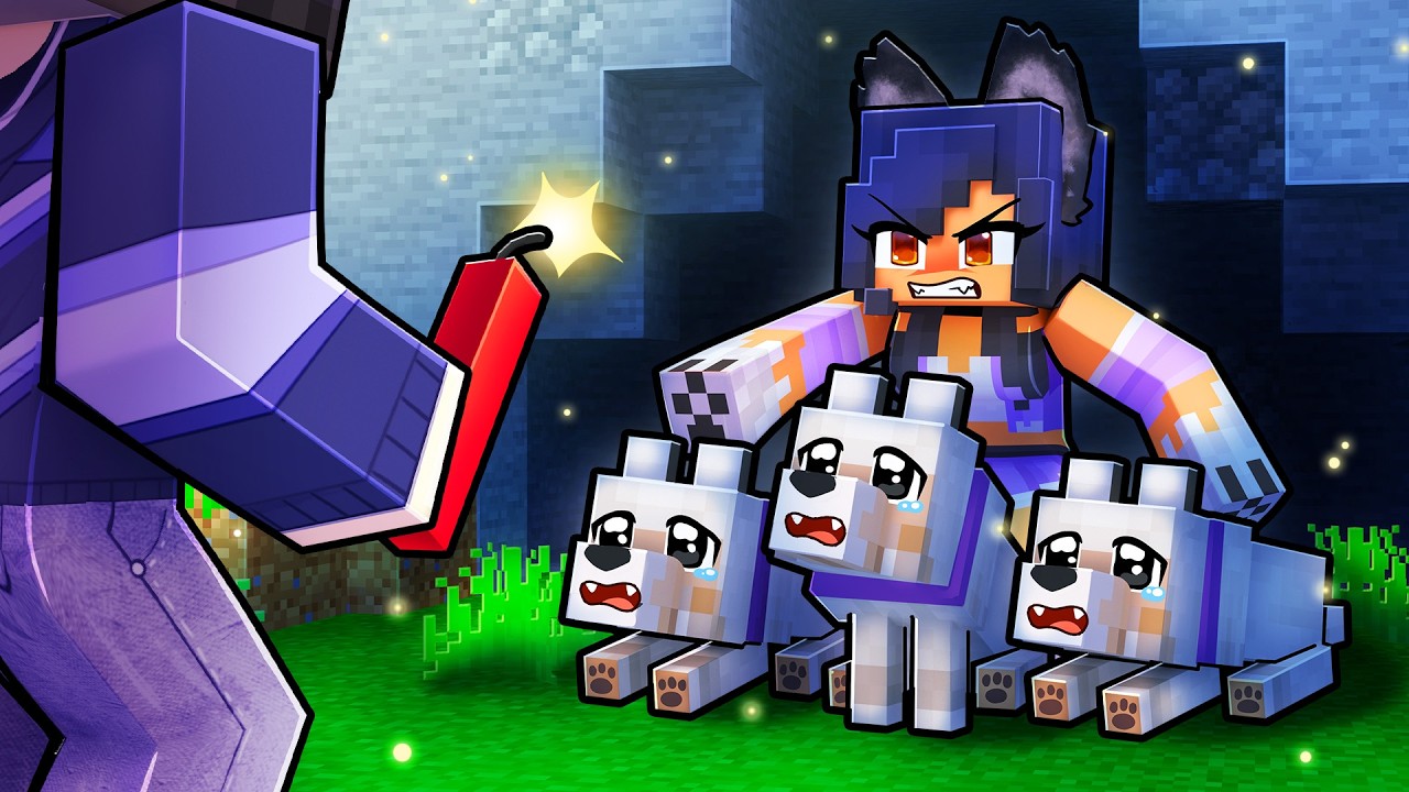 Saving My Wolves As The Alpha In Minecraft Youtube