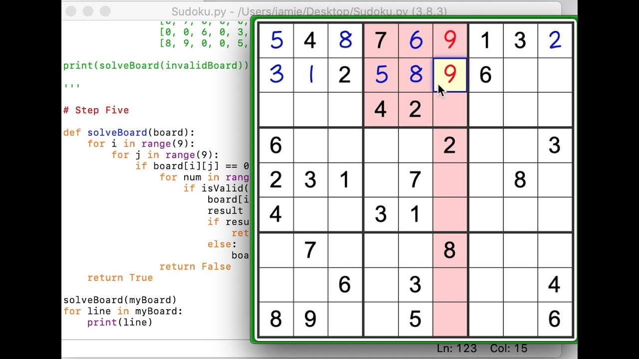Sudoku Generator Python At Elaine Osborn Blog