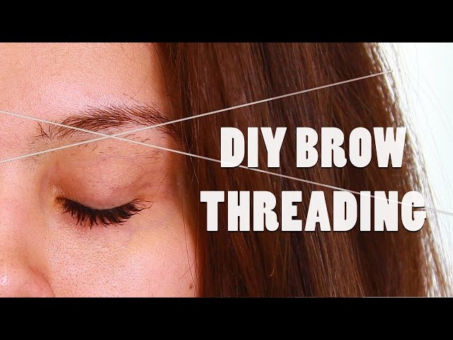 Eyebrow Threading Easy Method
