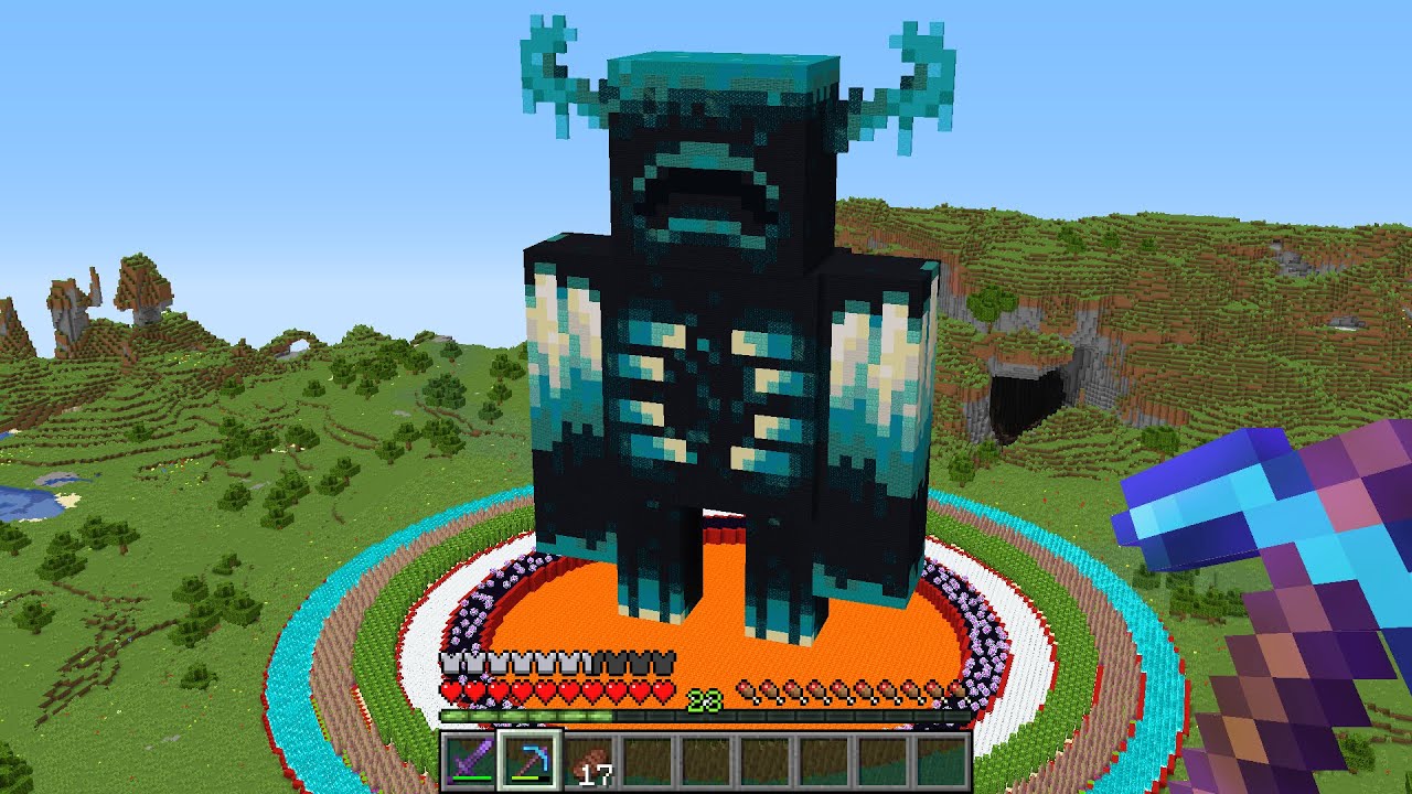 I Built An Illegal Warden Base In Minecraft Youtube